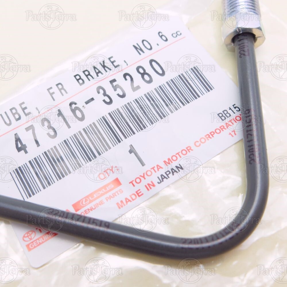 4731635280 New Genuine OEM Toyota Left Front Brake Tube Hose 4RUNNER FJ ...