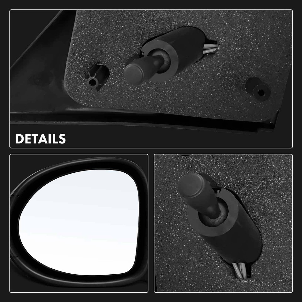 Manual Door Wing Mirror Passenger Side for Renault Twingo II CN0 ...