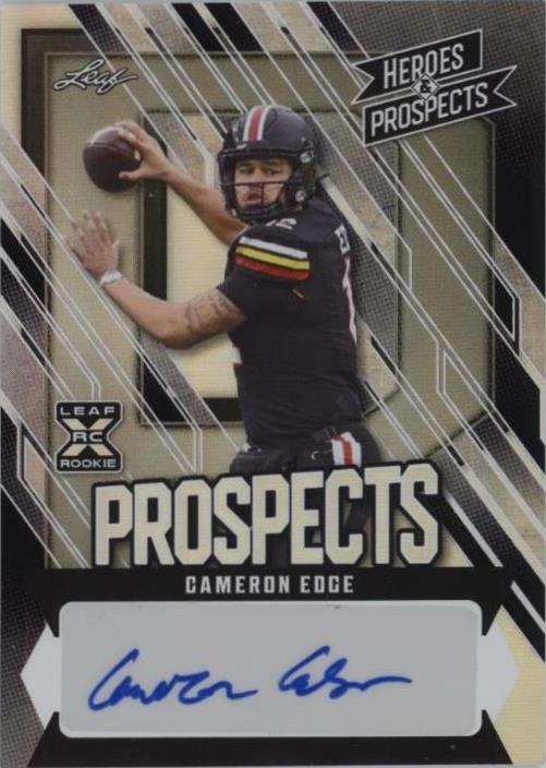 2024 Leaf Heroes & Prospects - Prospect Autographs Cameron Edge #AP-CE1 ...