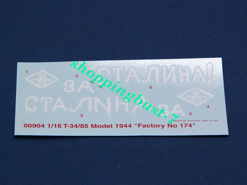 Trumpeter 00902 1/16 T-34/85 Model 1944 “Factory No 183” Model Kit | eBay