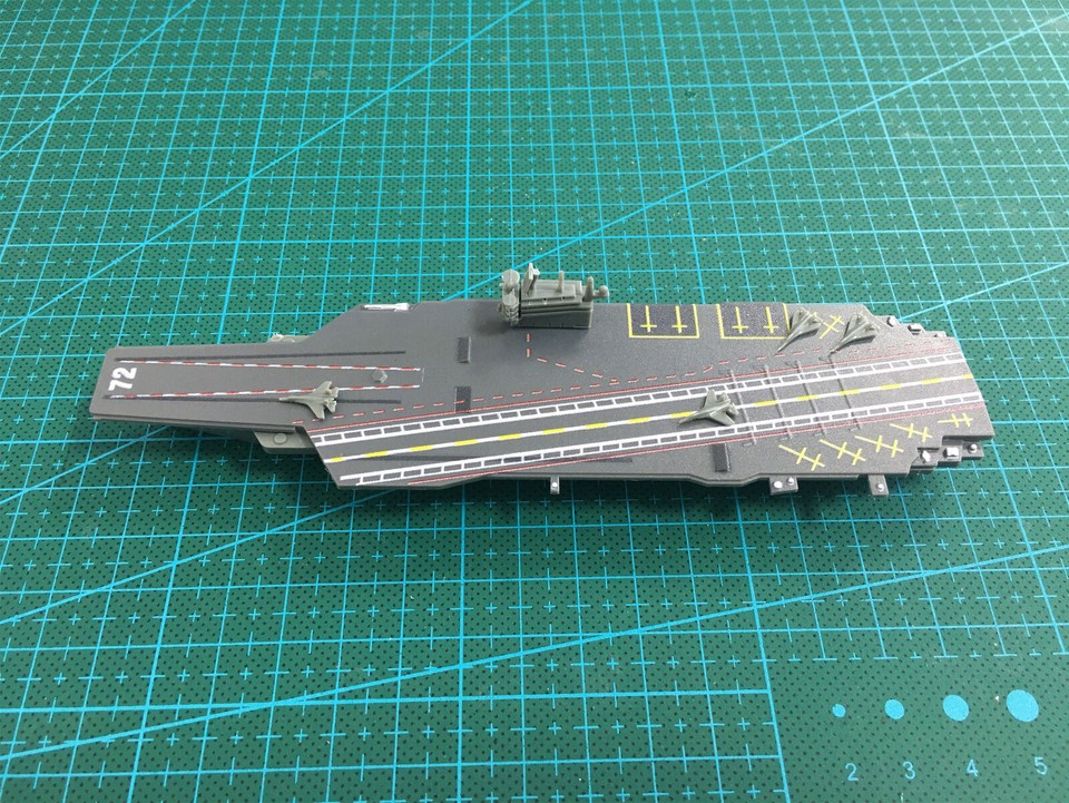 1/2000 Scale U.s. Navy Nimitz-Class Aircraft Carriers Plastic Warship ...
