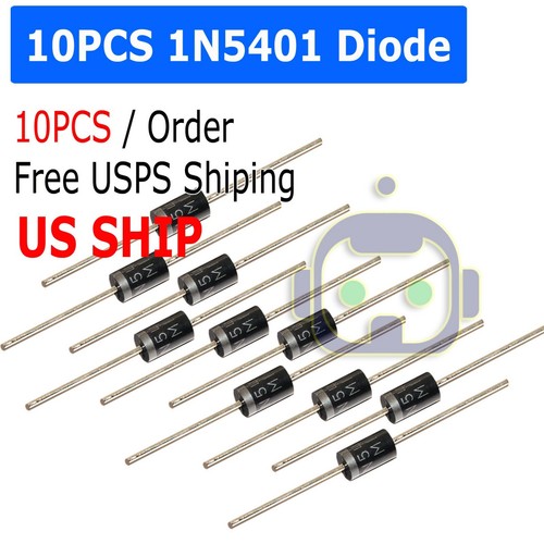 10x 1N5401 For Motorola Diode Gen Purp 100V 3A Axial IN5401 2 Unit | eBay