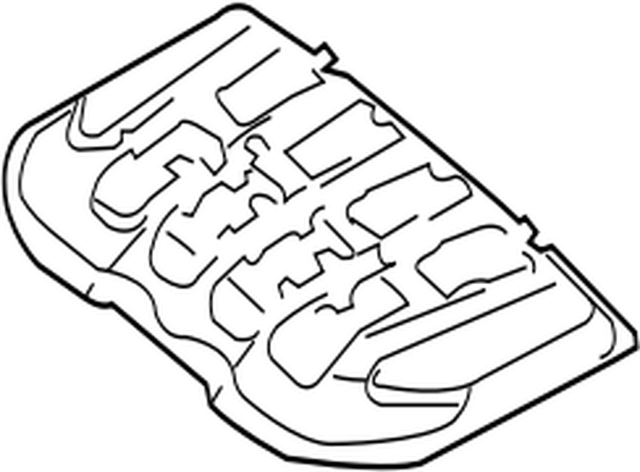 53341-60350 Toyota Insulator Hood 5334160350 Genuine OEM Part for sale ...