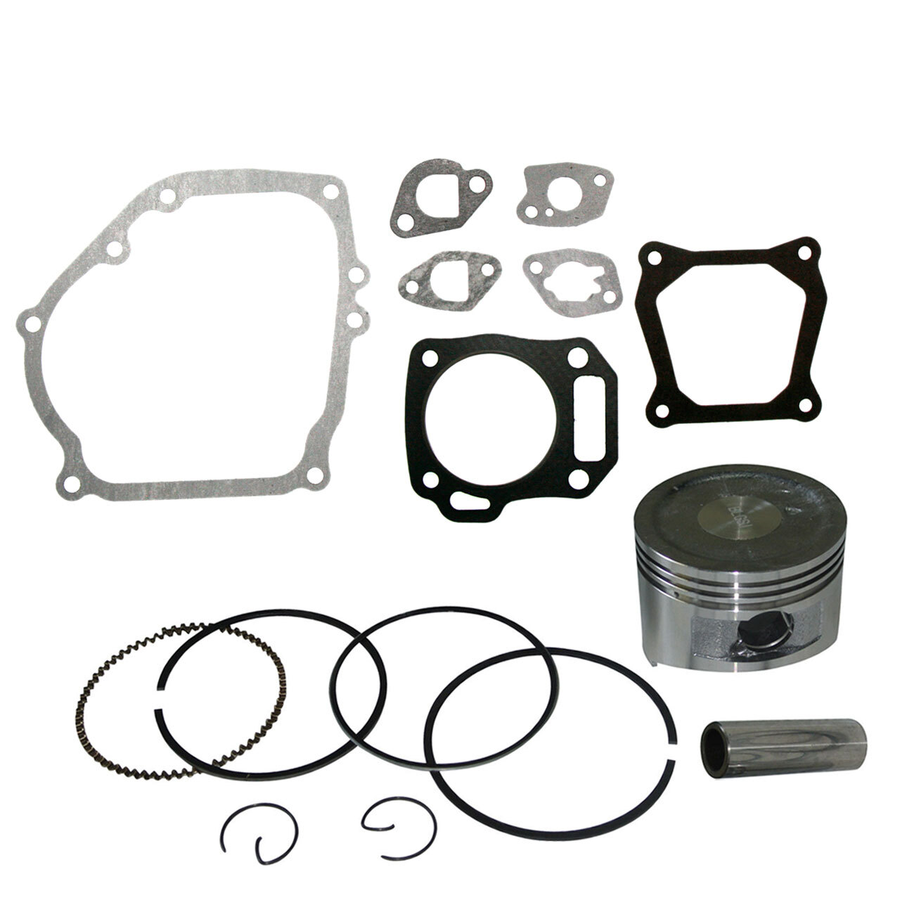 Piston Pin Ring Clips Kit Fit Honda GX160 5.5HP GX200 6.5HP Engine Part ...
