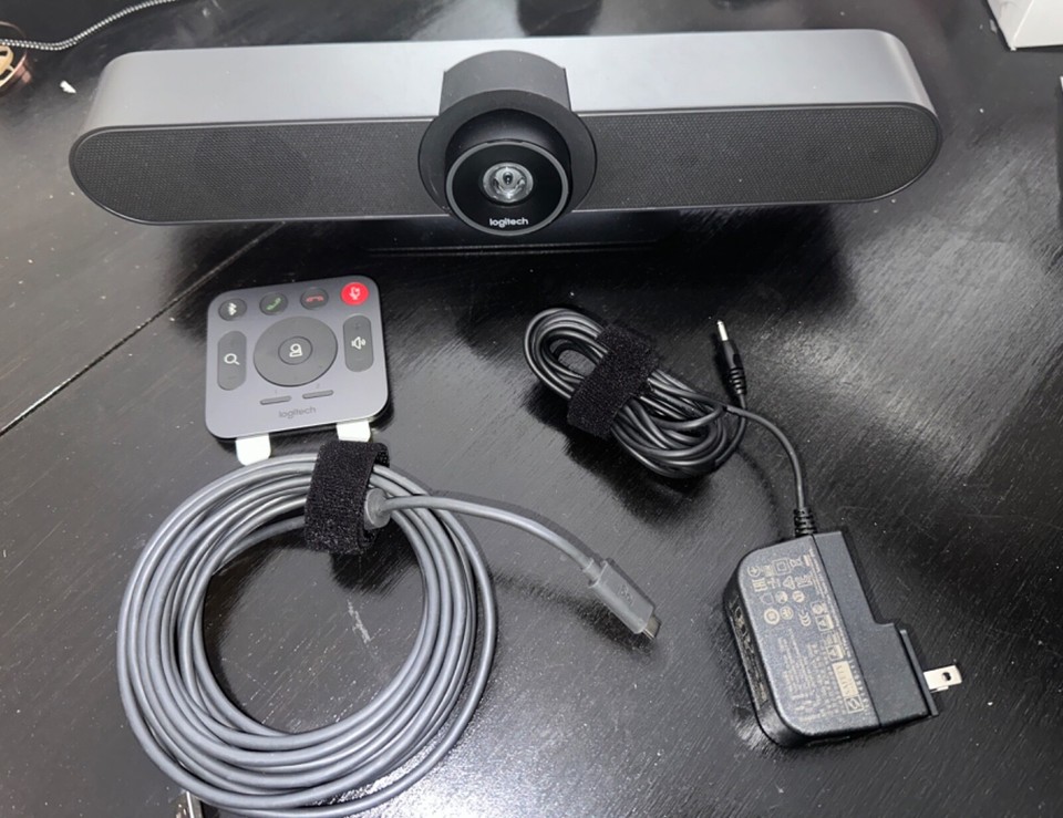 Logitech Meetup Camera and Speakerphone V-R0007 complete w/ac+remote ...