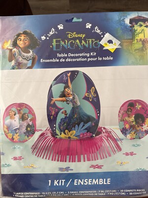 Disney's Encanto Table Decorating Kit With Confetti Birthday Party ...