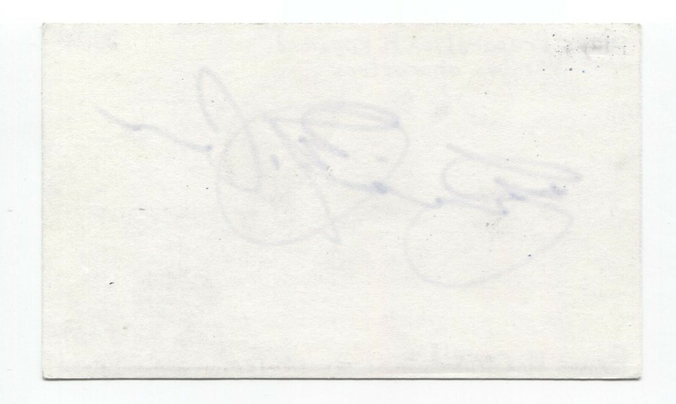 Brian McCann Signed 3x5 Index Card Autographed Signature Comedian Comic ...