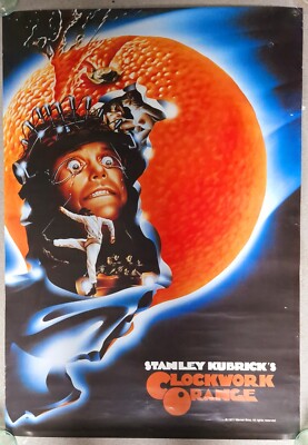 A Clockwork Orange 1971 original MOVIE POSTER STANLEY KUBRICK | eBay
