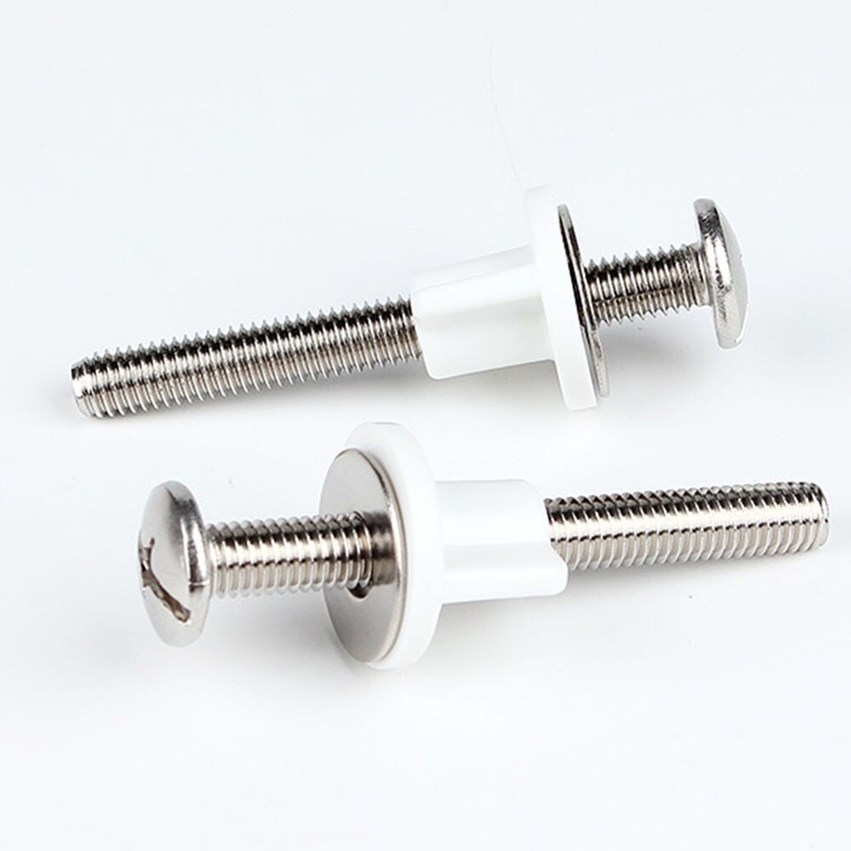 Screws Top/Bottom Fixtures Toilet Lid Bolt Toilet Installation Fixing ...