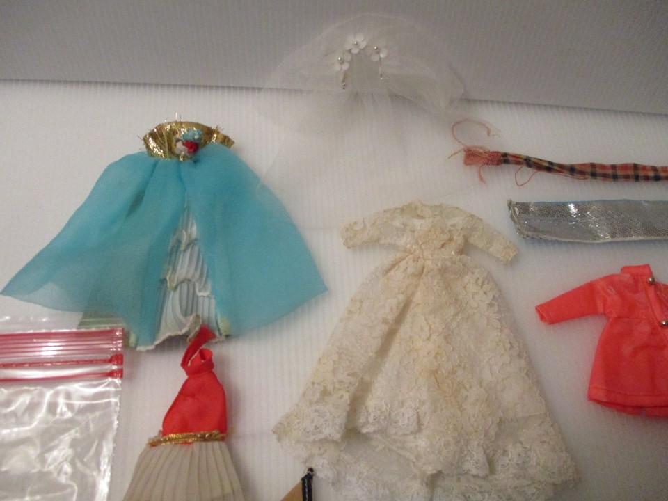 Vintage 1970 Dawn Dolls & Friends Set of 6 Plush lots of Clothes Lot | eBay