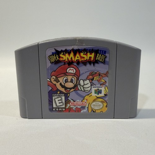 Super Smash Bros Nintendo 64 N64 Fighting Party Multiplayer Video Game ...