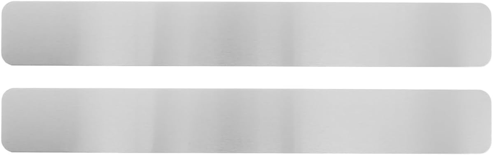 2Pcs Metal Strips with Adhesive Backing, Iron Photo Wall Strips for ...