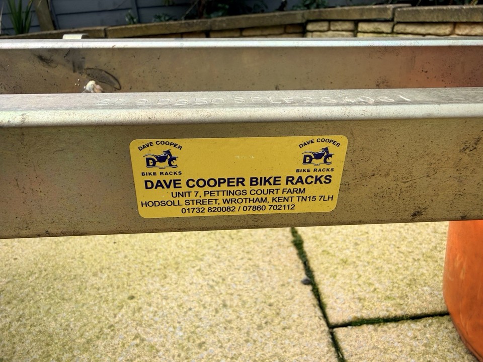 Dave Cooper Motorbike Motorcycle Trailer Collapsible Zinc Plated | eBay UK