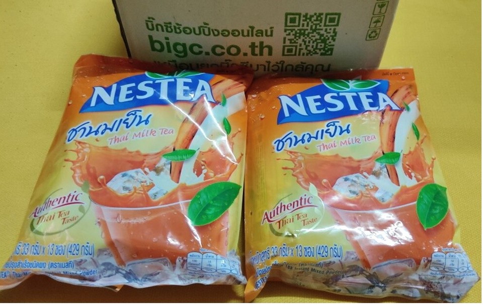 Authentic Thai Tea Nestea Thai Milk Instant Tea Mixed Powder Taste ...