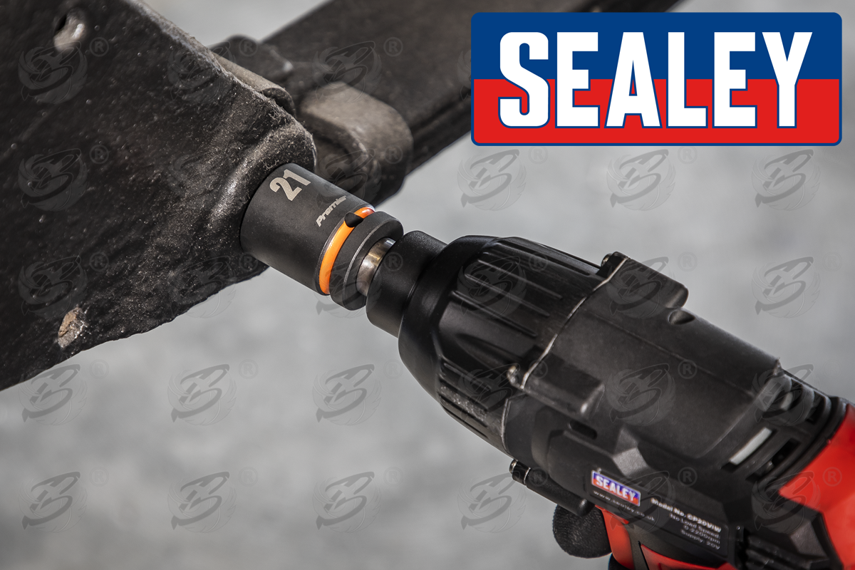 SEALEY DEEP & SHALLOW IMPACT SOCKET Set 1/2"Drive 10mm - 32mm 6pt Hex ...