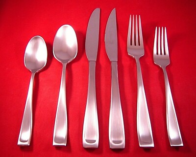 Oneida Satin Moda Stainless Flatware Your Choice NEW | eBay