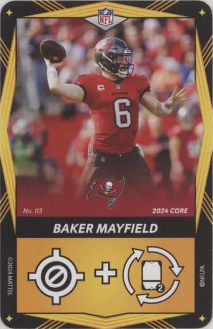 2024 Uno Elite - Baker Mayfield #113 Yellow for sale online | eBay