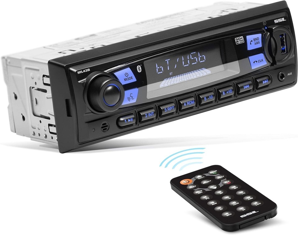 BLUETOOTH CAR STEREO AM/FM MP3/USB Receiver for 2009-2012 DODGE RAM ...