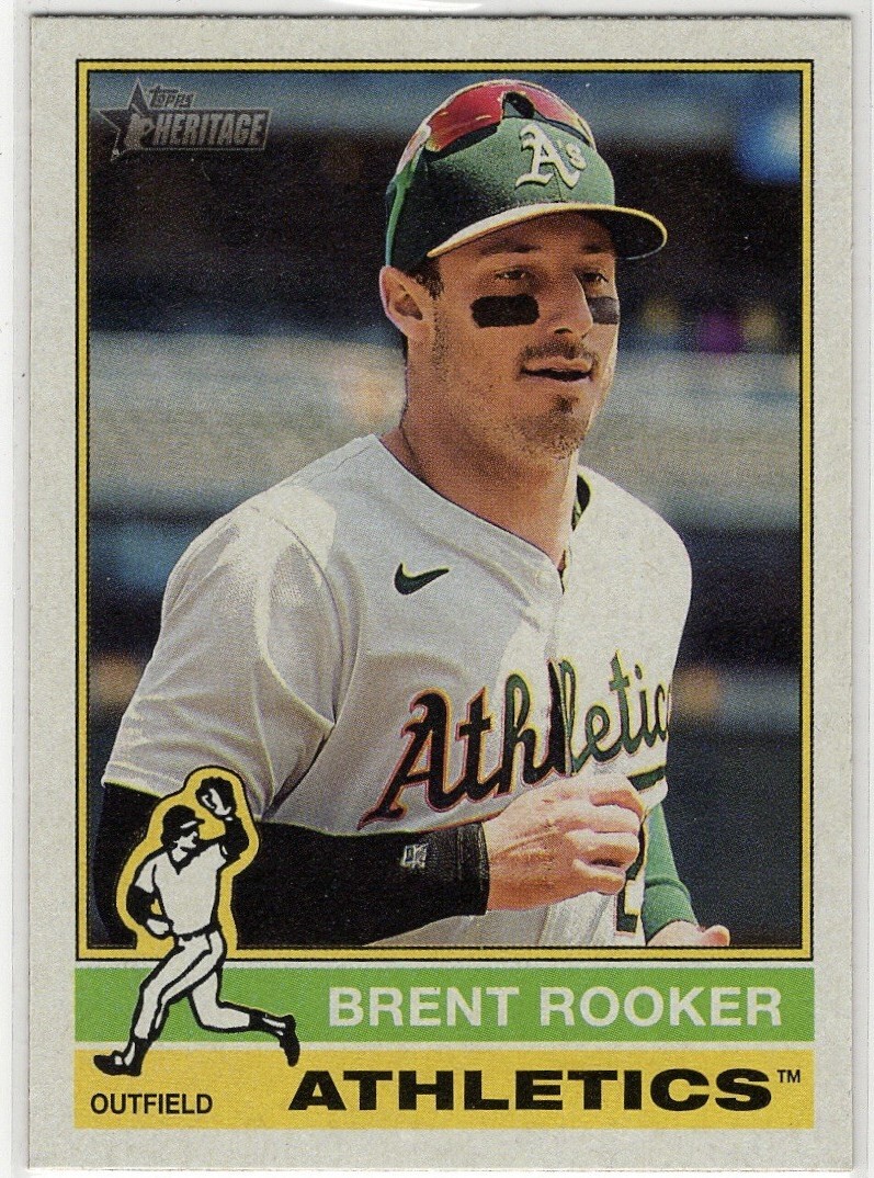 2025 Topps Heritage - Brent Rooker #83 Flip Stock /5 for sale online | eBay