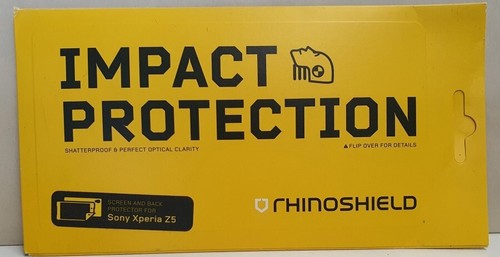 Rhinoshield Impact Protection Screen and Back Protector for Sony Xperia ...