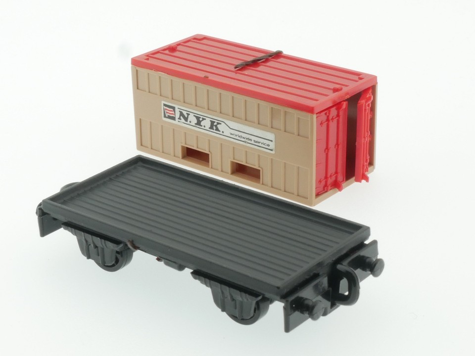 Matchbox 25 F Superfast Flat Car Container Flatcar MIB Box Boxed 1611 ...