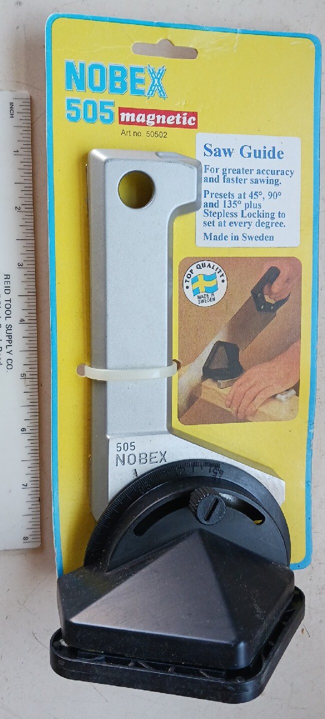 Nobex 505 Magnetic Saw Guide New Old Stock Sweden Free Ship | eBay