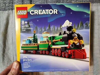 Lego Creator Winter Holiday Train GWP Set 40700 - New & Sealed Limited ...