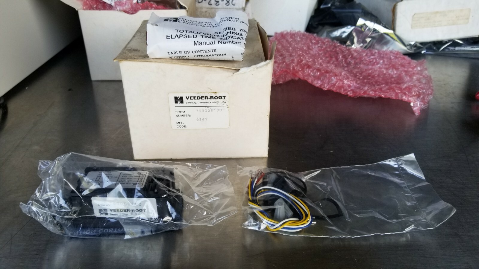 Veeder-Root 7990 Flex Totalizer Hour Meter Timer Danaher Hourmeter | eBay