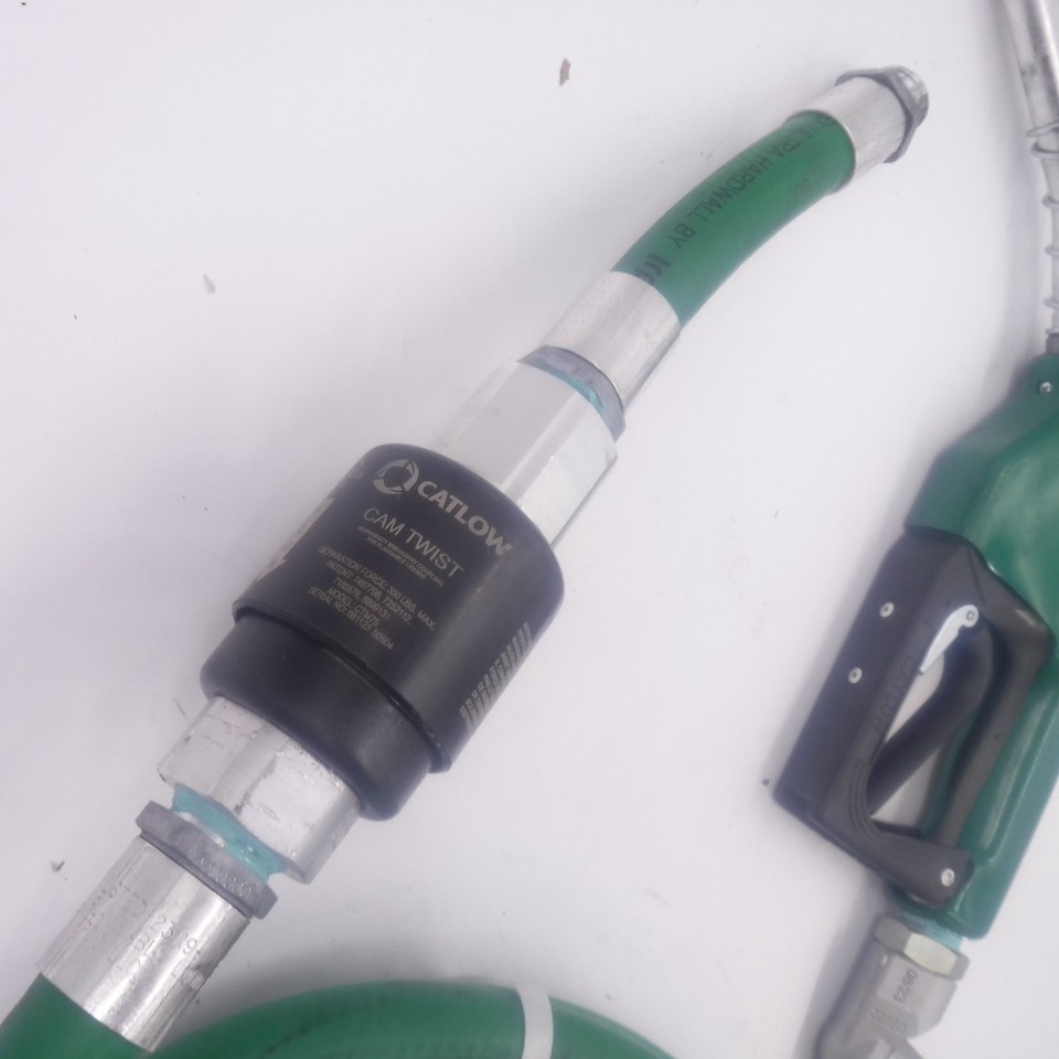 Catlow HA014 Hose Kit 9' Length 3/4″ Diesel Green Nozzle CTM75 C720 ...