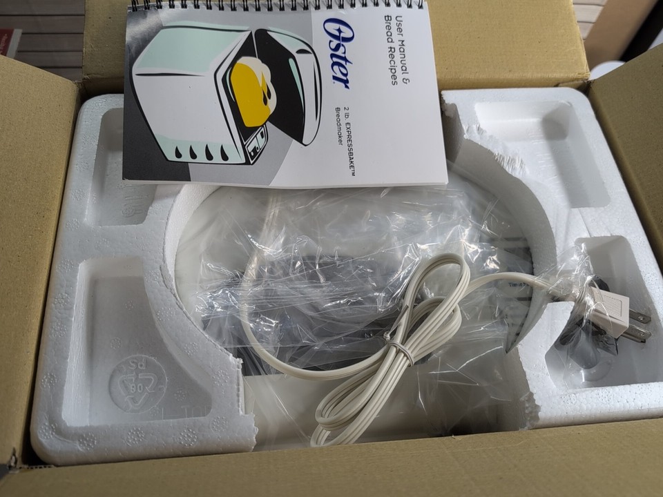 Oster Bread Maker 58-Minute Expressbake 2 lb Model 5834 w/ Manual | eBay