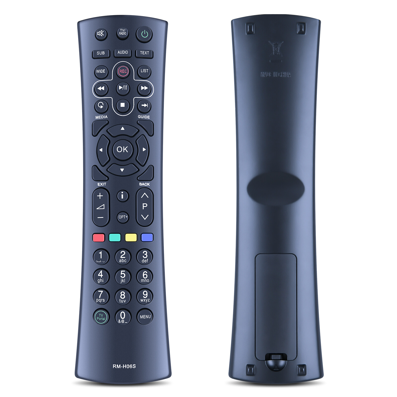 New RM-H06S Remote Control For Humax PVR Freeview HD Recorder HDR-1800 ...
