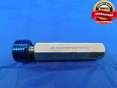 3/4 10 2B BOX B6 THREAD PLUG GAGE .75 .750 3/4" NO GO ONLY API 11B ...
