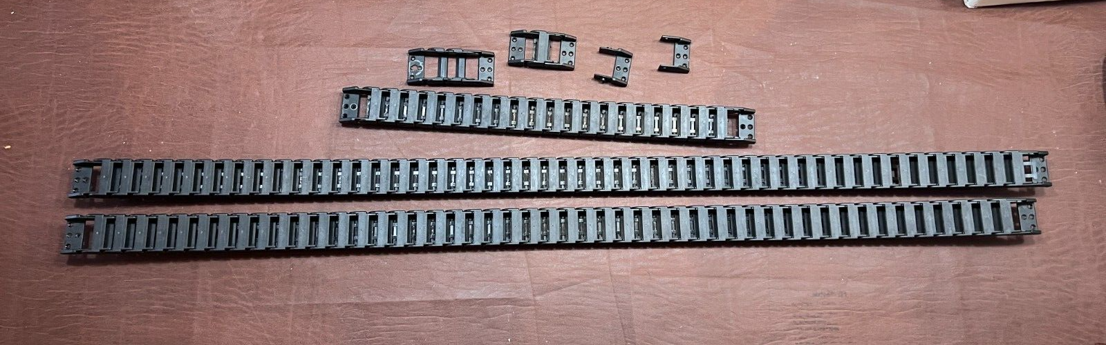 Igus 09.30.038 Black Cable Track Chain, 98" long with end anchors | eBay