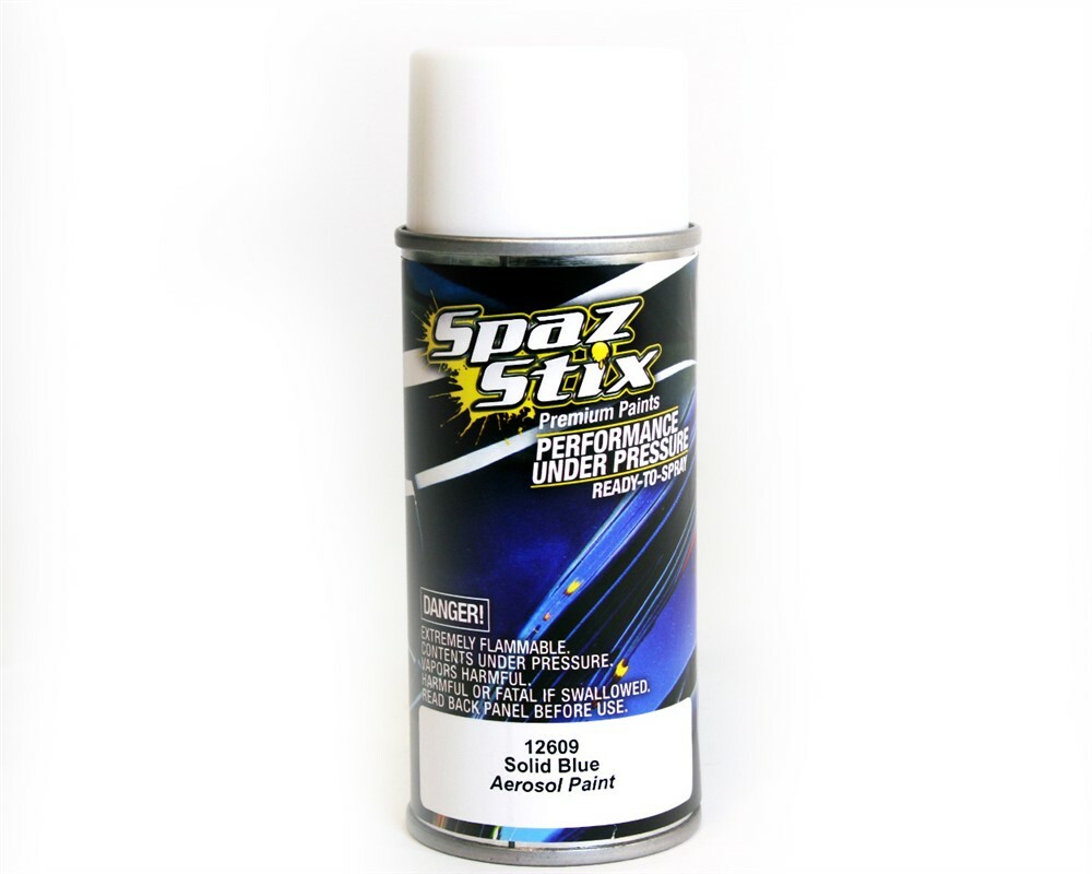 Spaz Stix Solid Blue Aerosol Paint (3.5oz) - SZX12609 | eBay