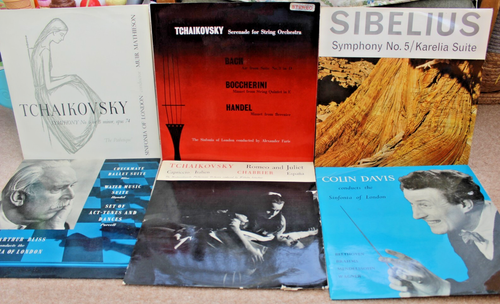 EX+ WORLD RECORD CLUB OF 21 X VINTAGE CLASSICAL LP'S BY VARIOUS ...