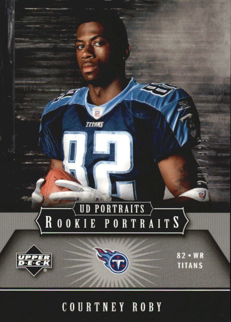 2005 UD Portraits #150 Courtney Roby RC | eBay