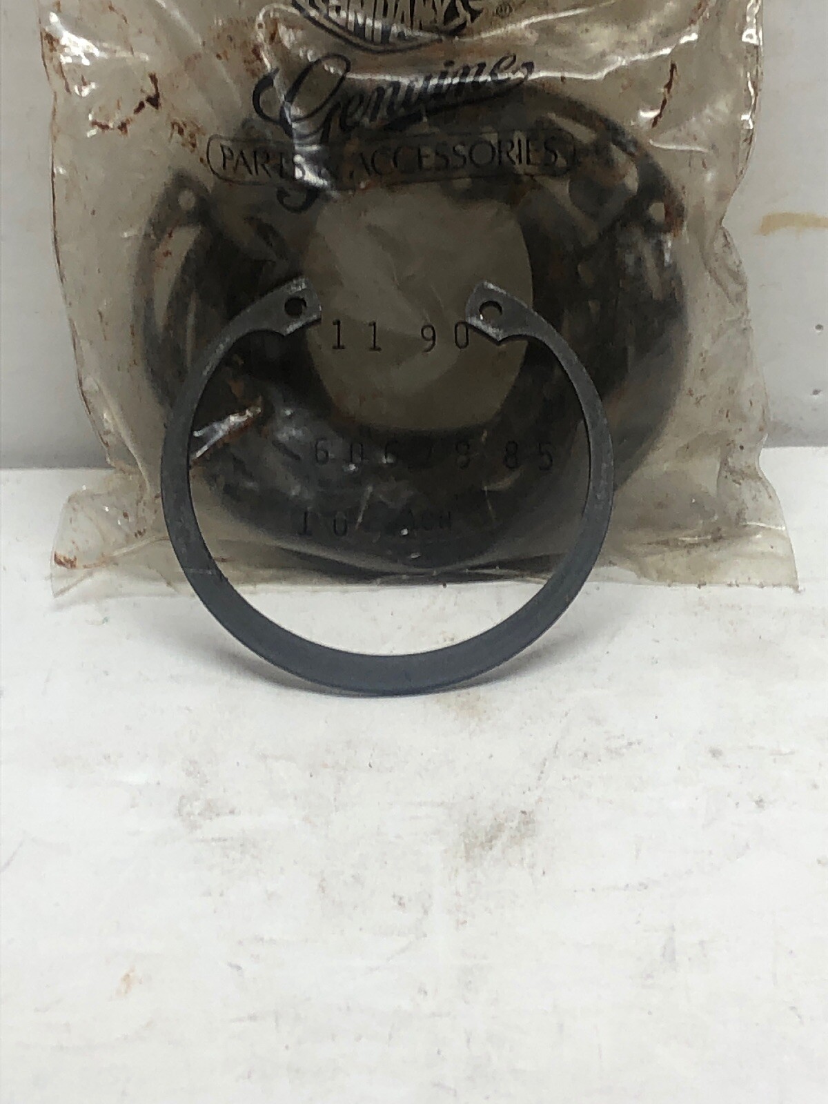 2 NOS Genuine Harley-Davidson Retaining Ring OEM 60678-85 FL FXR FX ...