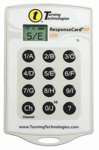 ResponseCard LCD RF-03 : Rf-03 by Turning Technologies Staff (2009 ...