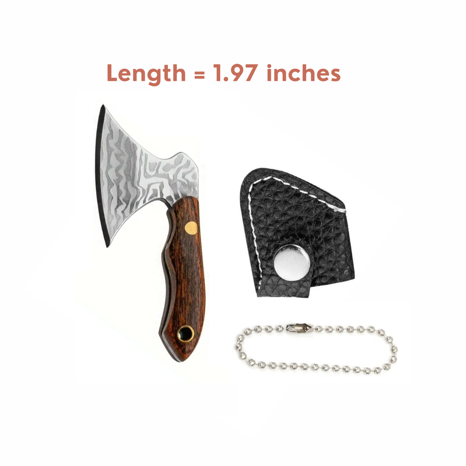 Mini Survival knife ax | miniature hatchet kitchen cutter blade axe ...
