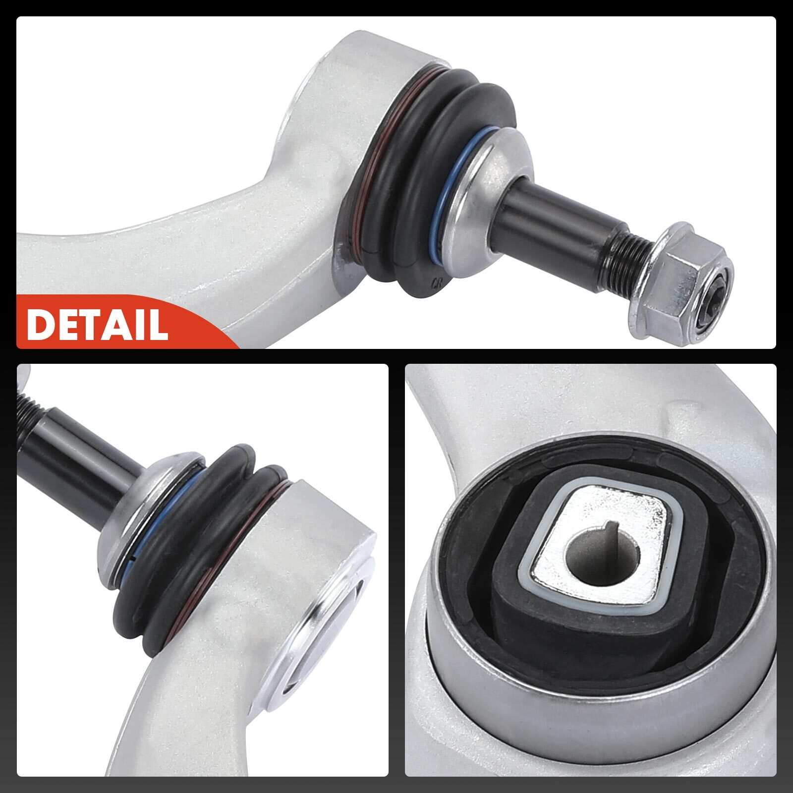 2Pcs Front Lower Forward Control Arm w/ Ball Joint for BMW 535i 650i ...