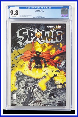 Spawn #99 CGC Graded 9.8 Image 2000 Greg Capullo Cover White Pages Comic Book. | eBay