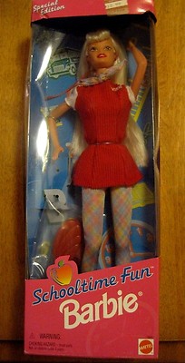 Schooltime Fun Barbie, NIP, NRFB, 18487, Mattel Barbie Special Edition ...