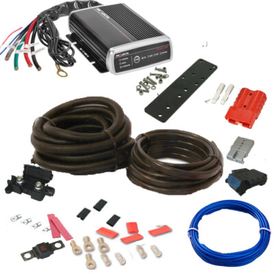 PROJECTA IDC25 DUAL BATTERY SYSTEM DC TO DC CHARGER + VAN Install Kit ...