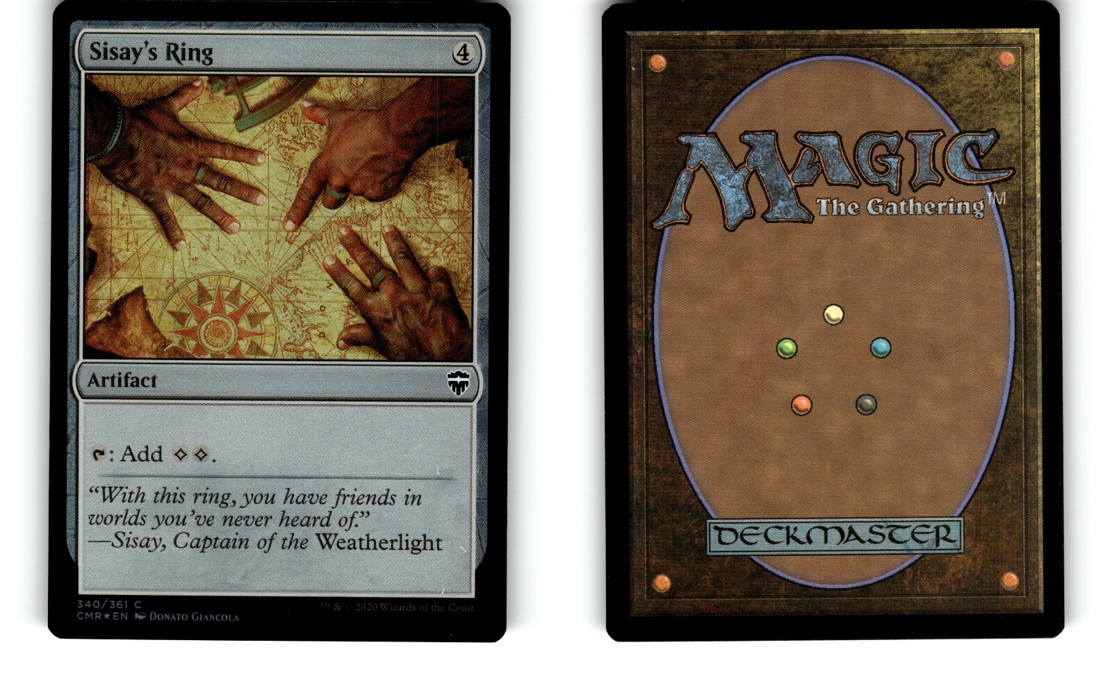 MTG Commander Legends Sisay's Ring Foil CMR 340/361 C NM/MT ** | eBay