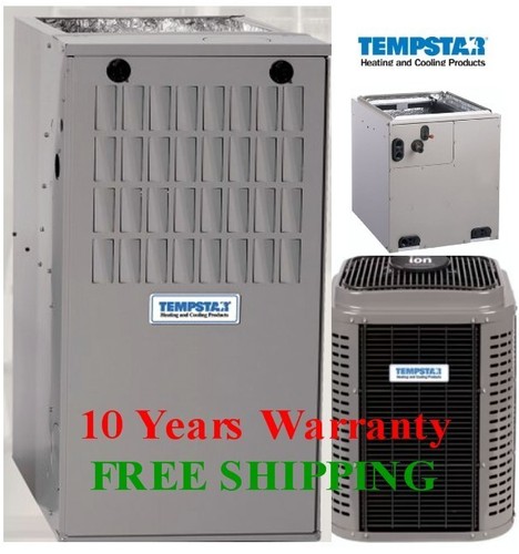 5 Ton 14.3 SEER2 Tempstar Gas System Condenser & Gas Furnace ...