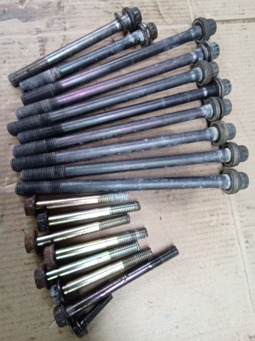 96-99 Subaru Legacy Ej25d Engine Case Bolts Outback Impreza Ej25 Block ...