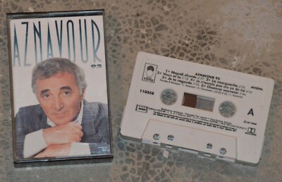 Cassette Audio - Charles Aznavour - 92 - K7 | eBay