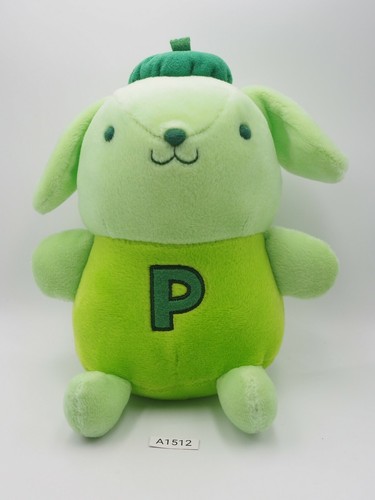 Pompompurin Purin A1512 Green P Sanrio Eikoh 2000 Plush 8" Toy Doll ...
