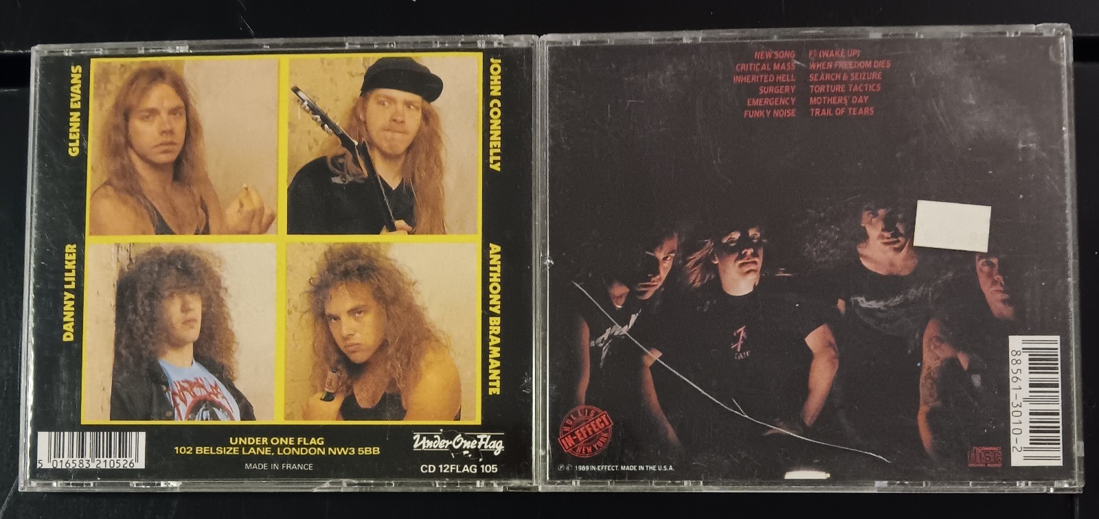 Nuclear Assault CD LOT OF 2 Handle Fight Thrash Death Heavy Metal ...