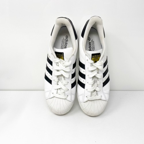 Adidas Womens Superstar C77153 White Basketball Shoes Sneakers Size 5.5 ...